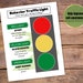 Traffic Light Behavior Chart, Printable Behavior Chart for Kids - Etsy ...