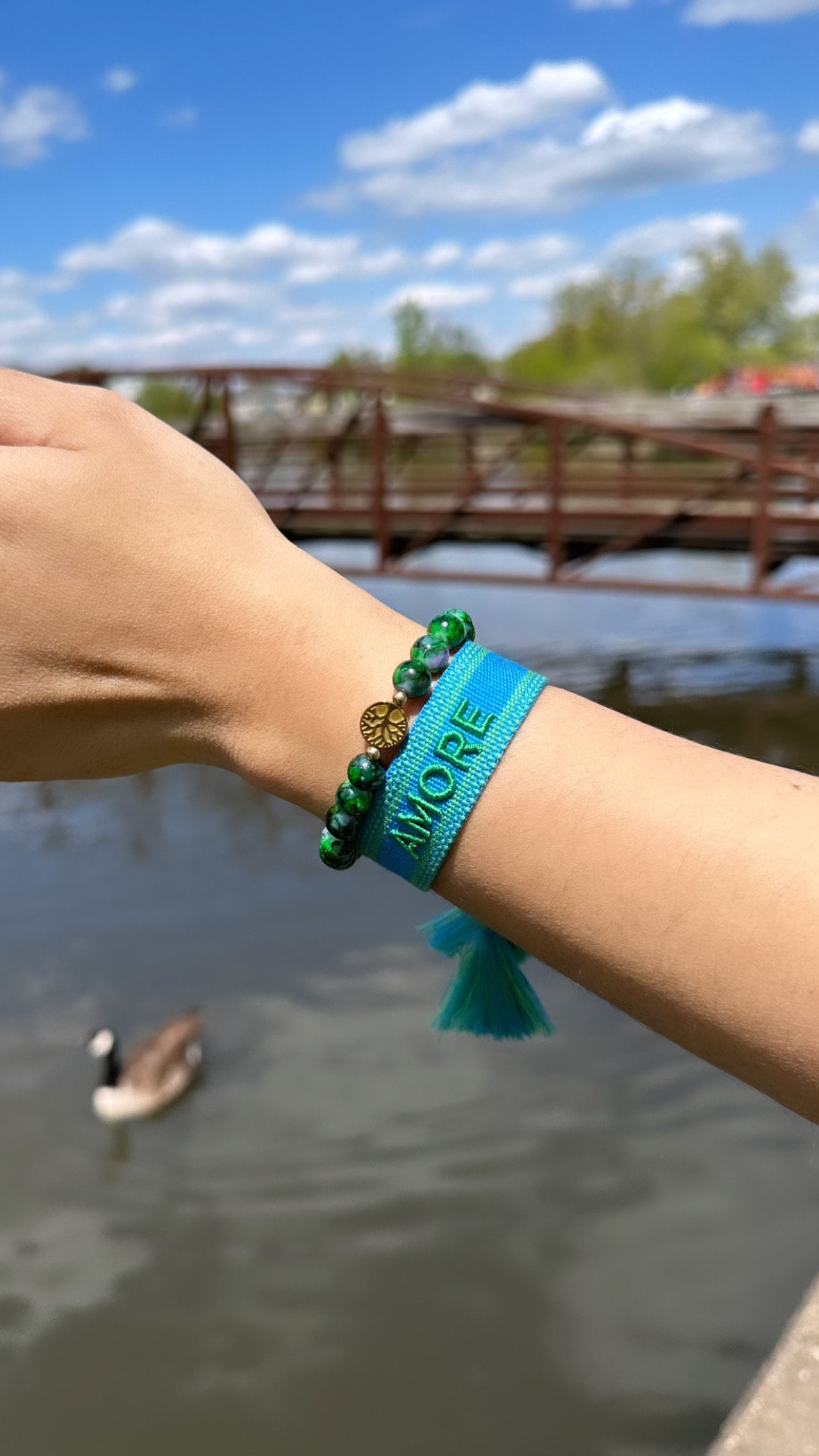 Love Bracelet Message Bracelets Embroidered Friendship - Etsy