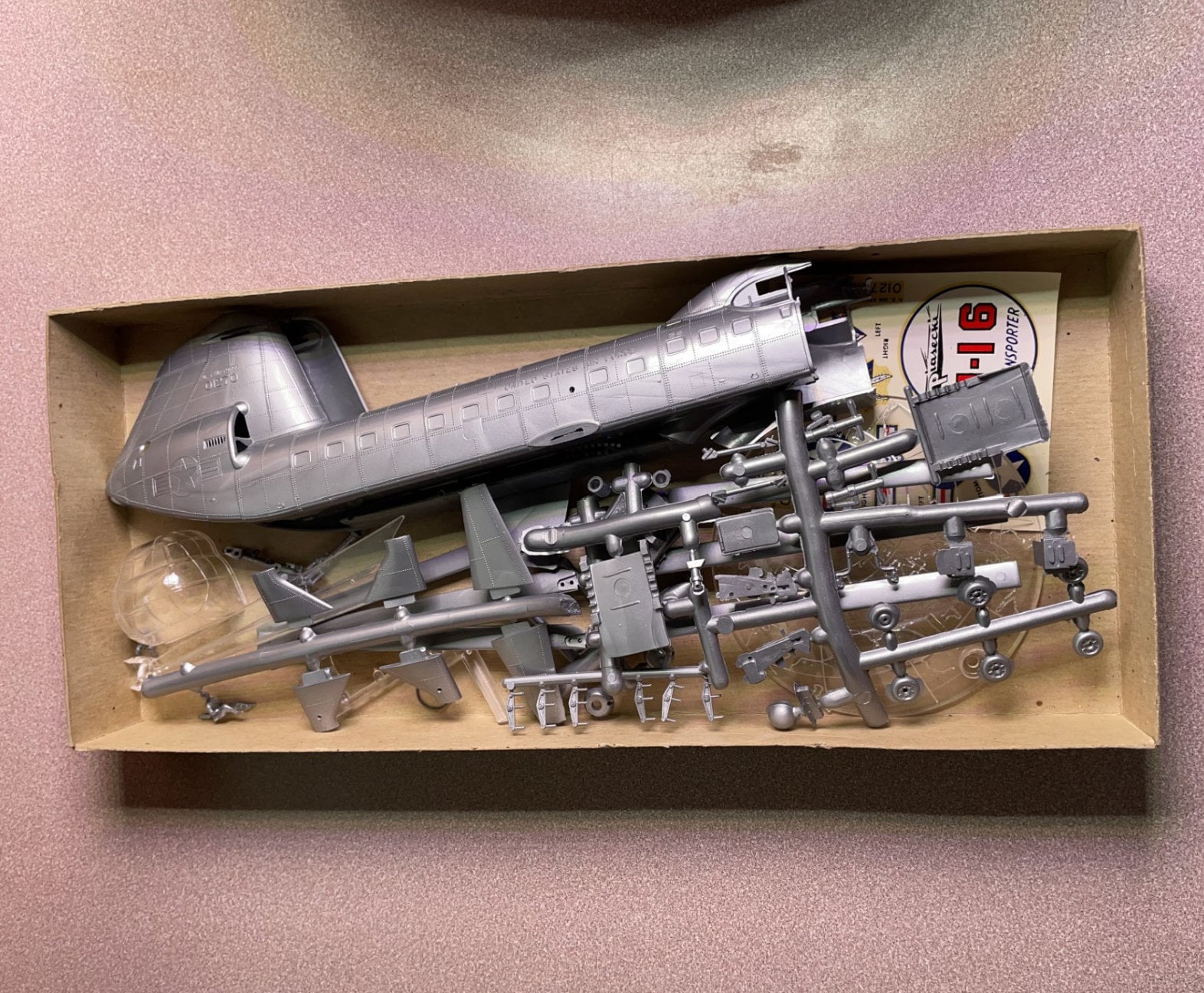 Vintage Revell H-16 Piasecki Transporter Authentic Model Kit, 1950s ...