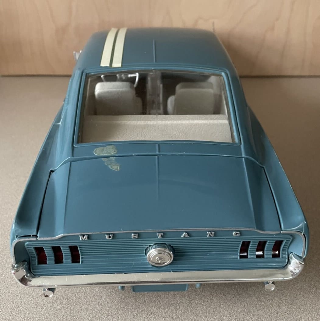 Vintage AMF Ford Mustang GT Fastback Model Car, 1967 Ford Mustang GT ...