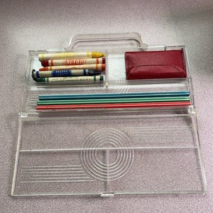 Vintage Pencil Cases, 1950s Pencil Cases, Vintage Pencil Cases With ...