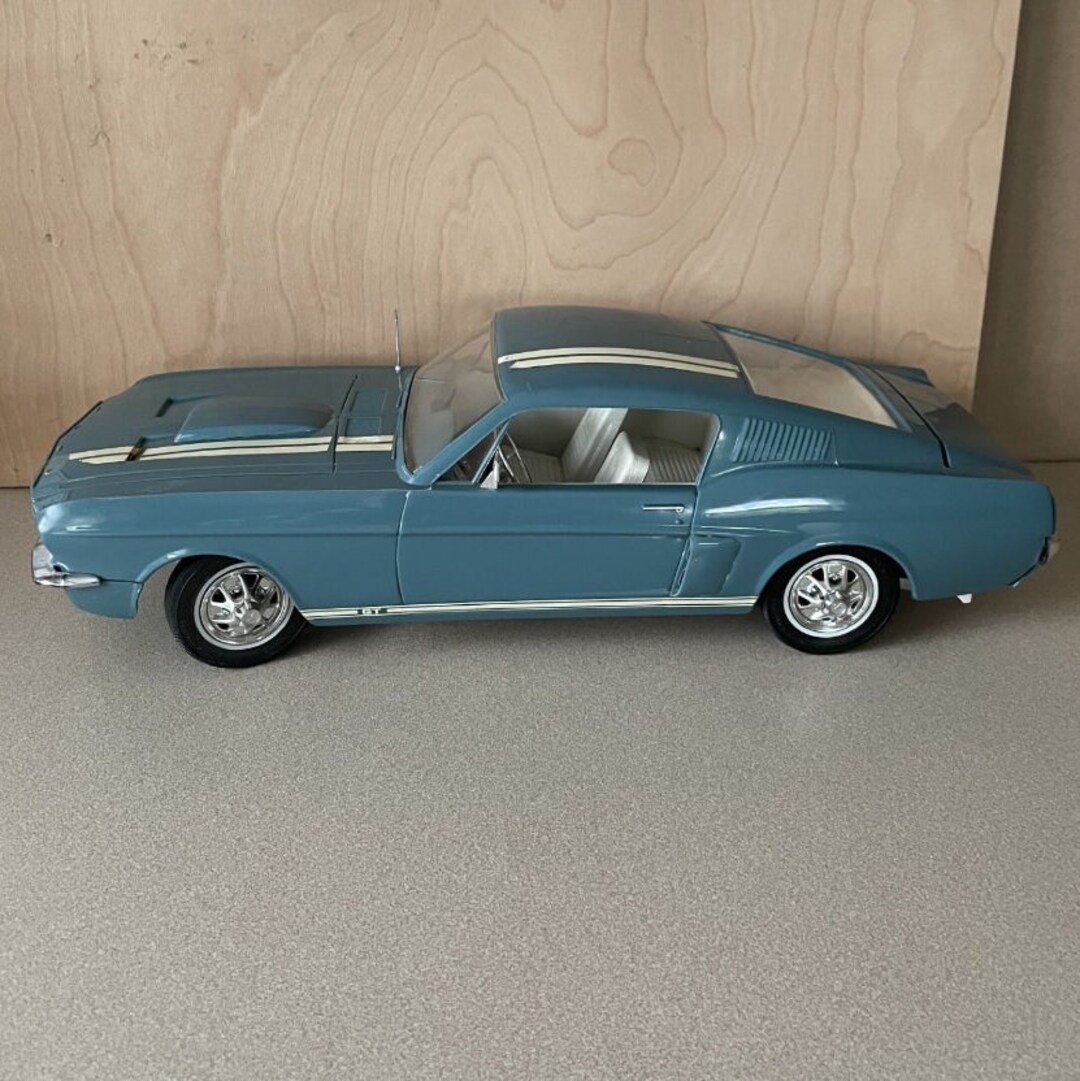 Vintage AMF Ford Mustang GT Fastback Model Car, 1967 Ford Mustang GT ...