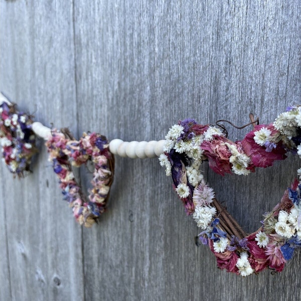 Dried Flower Garland - Etsy