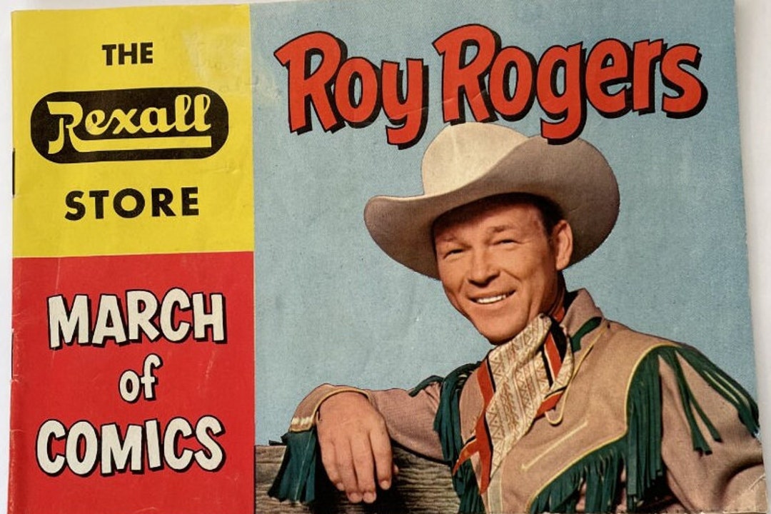 1952 Roy Rogers Boys and Girls March of Comics, Vintage Roy Rogers ...