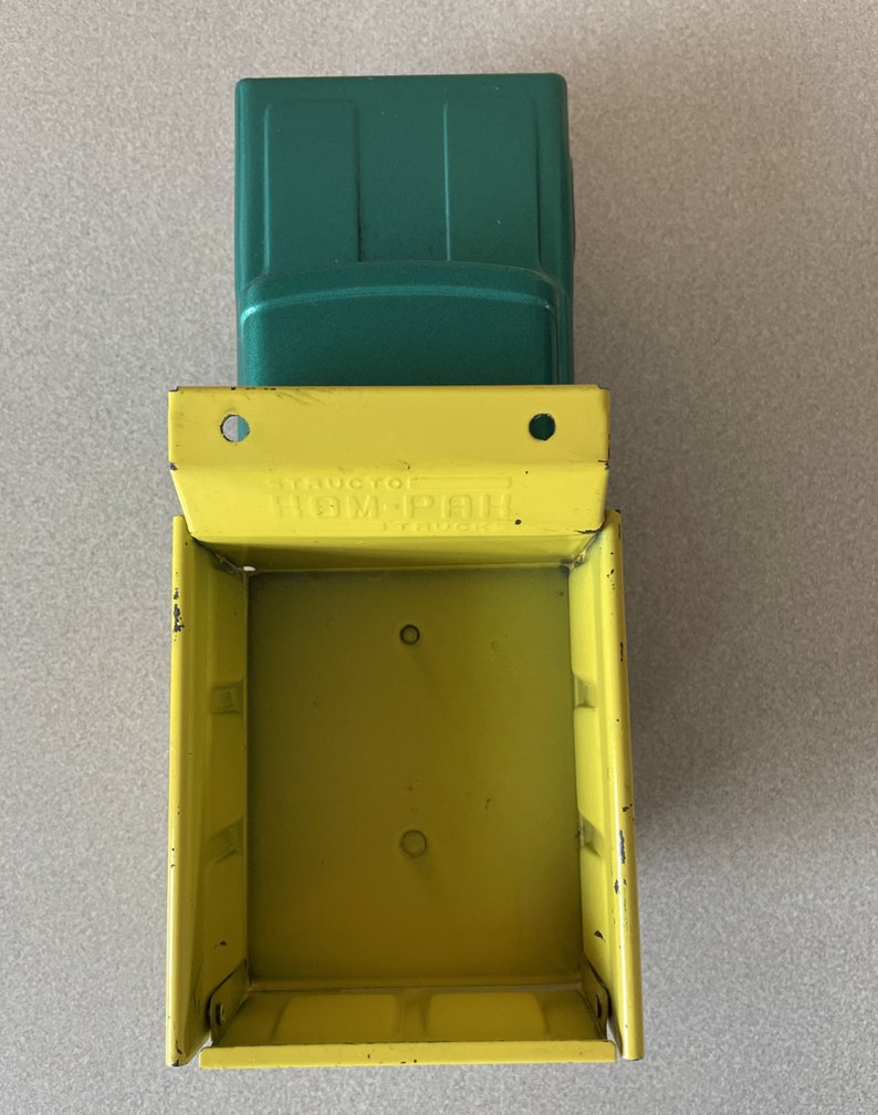 Vintage Structo Kom-pak Pressed Steel Dump Truck, 1960s Structo Kom-pak ...