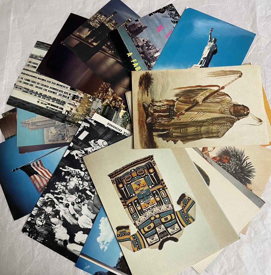 22 Vintage 1950s-1960s New York City Postcards - Etsy
