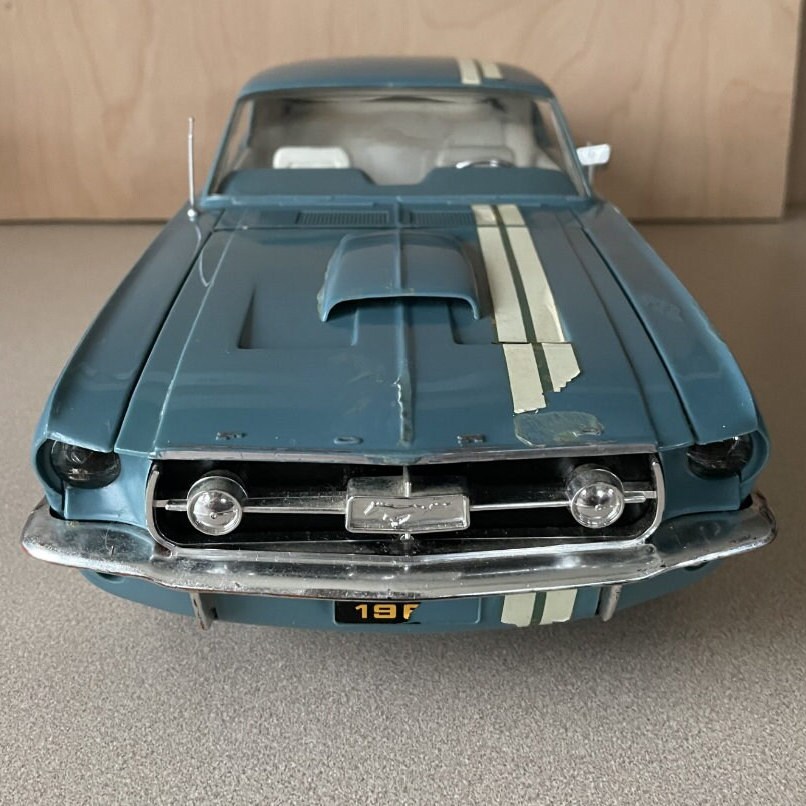 Vintage AMF Ford Mustang GT Fastback Model Car, 1967 Ford Mustang GT ...