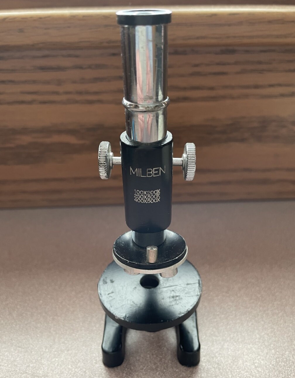 Vintage 1960s Milben No.373 Microscope Set and Magnifying Glass and ...