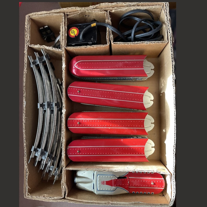 Marx Diesel Type Electrical Train Set in Original Box, Vintage Marx ...