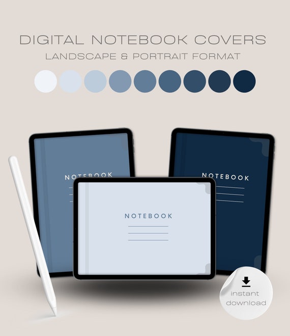 Digital Notebook Cover / Goodnotes Cover / Notability Cover / | Etsy