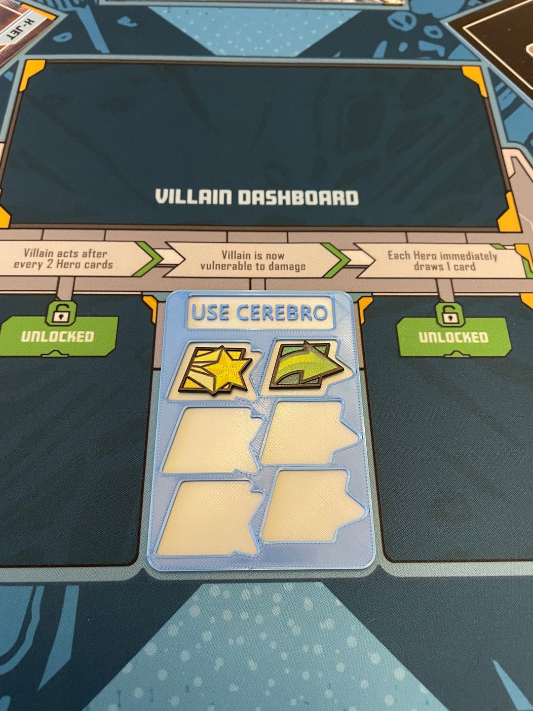 Marvel United X-men - Use Cerebro Mission Card - Etsy
