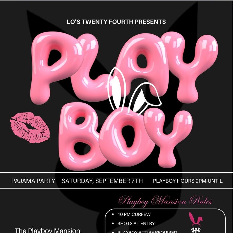 Playboy Canva Template - Etsy UK