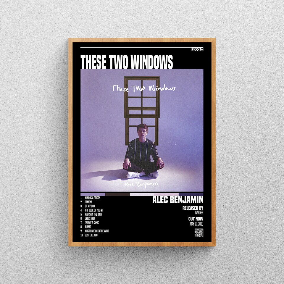 Alec Benjamin - Alec Benjamin Poster - Alec Benjamin These Two Windows sold by Aurora Felicia ...