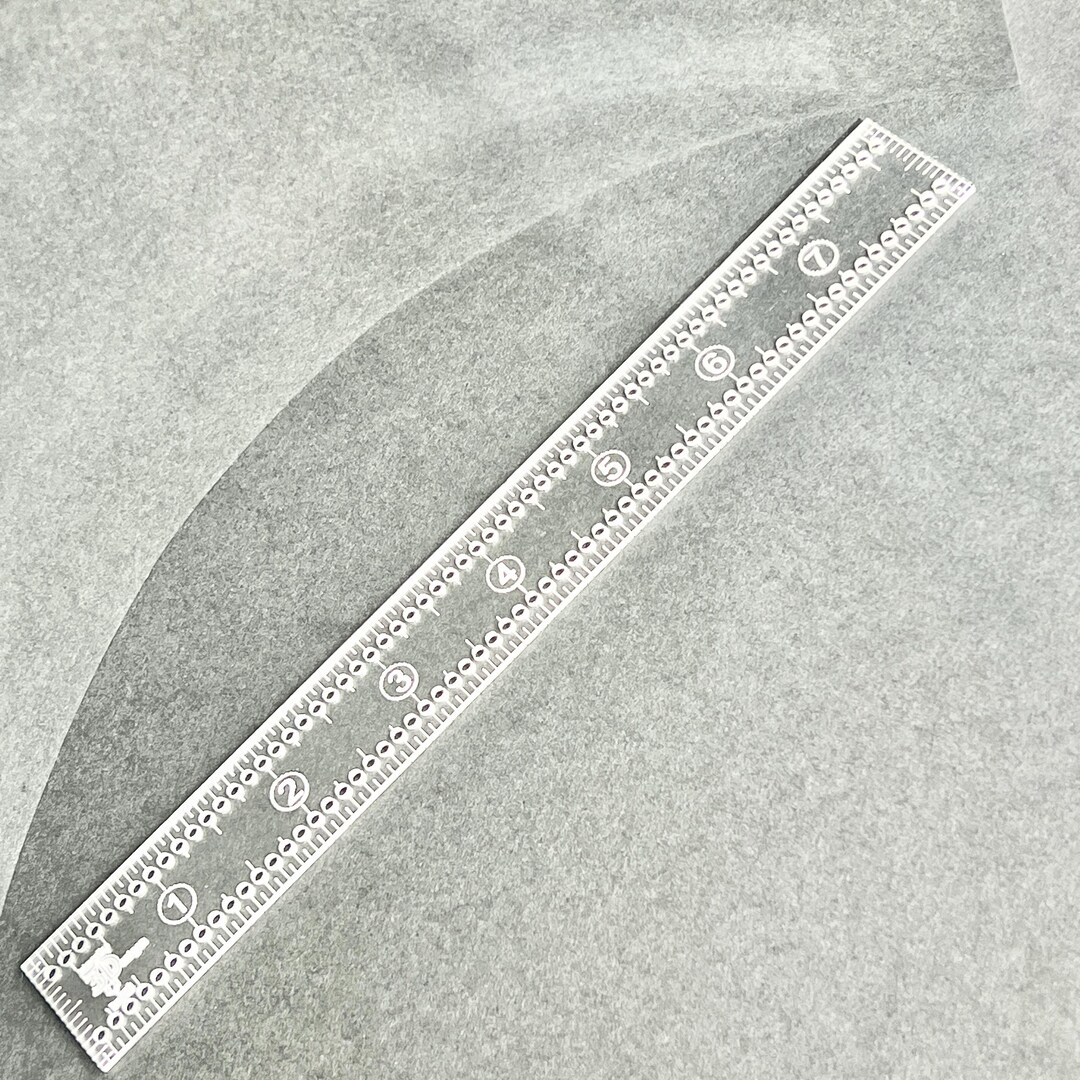 8-inch Fabric Marking Ruler With 1/8” Holes – Sewing, Quilting, Craft ...