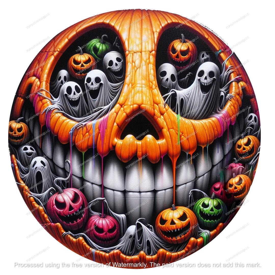 Halloween, Dtf, Sublimation, Scary, Horror, Digital Downloads. 11 ...