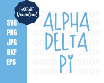 Alpha Delta Pi | Etsy