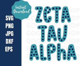 Zeta Tau Alpha Png - Etsy