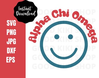 Alpha Chi Omega Svg - Etsy
