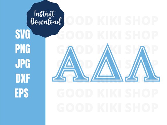 Alpha Delta Pi adpi Digital FIles svg png dxf eps jpg - Etsy España