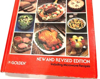 Vintage Betty Crocker Pie Cover Cookbook 1970s Red Hardcover 5 Ring ...