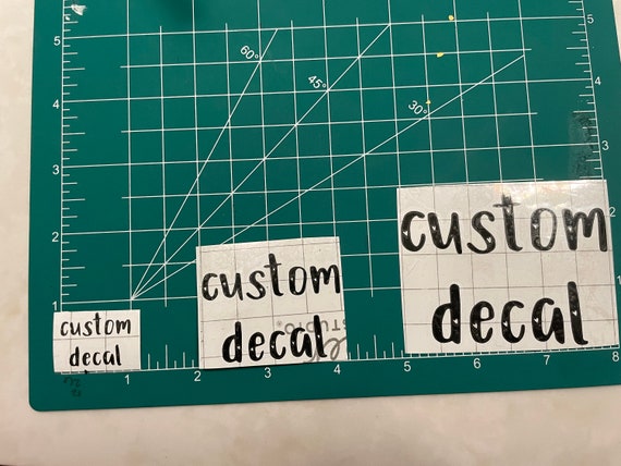Custom Vinyl Decal Custom Decal Decal Decals Car Decal | Etsy