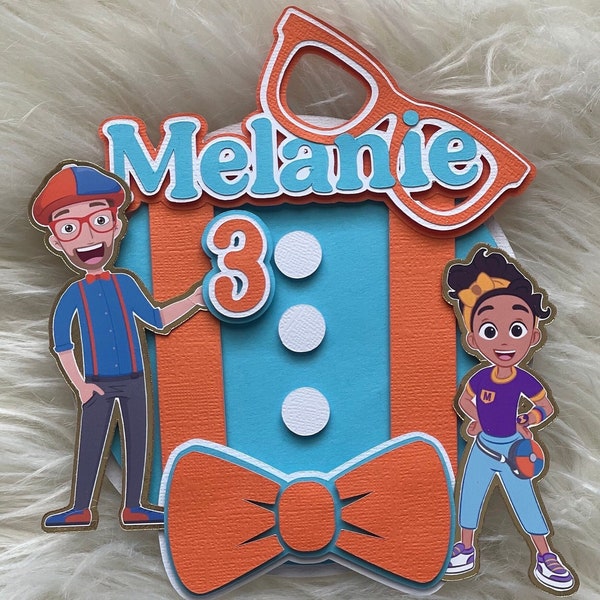Blippi and Meekah Birthday Supplies - Etsy