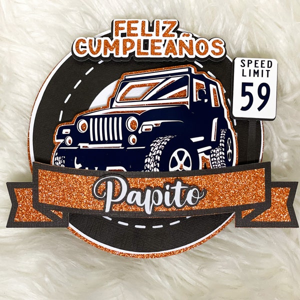 Jeep Cake Topper - Etsy
