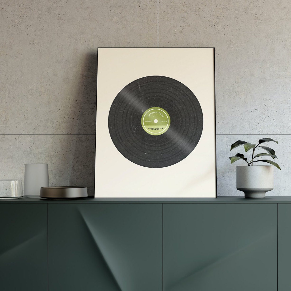 Custom Vinyl Record Art Print Digital Download Sentimental, Unique Gift ...