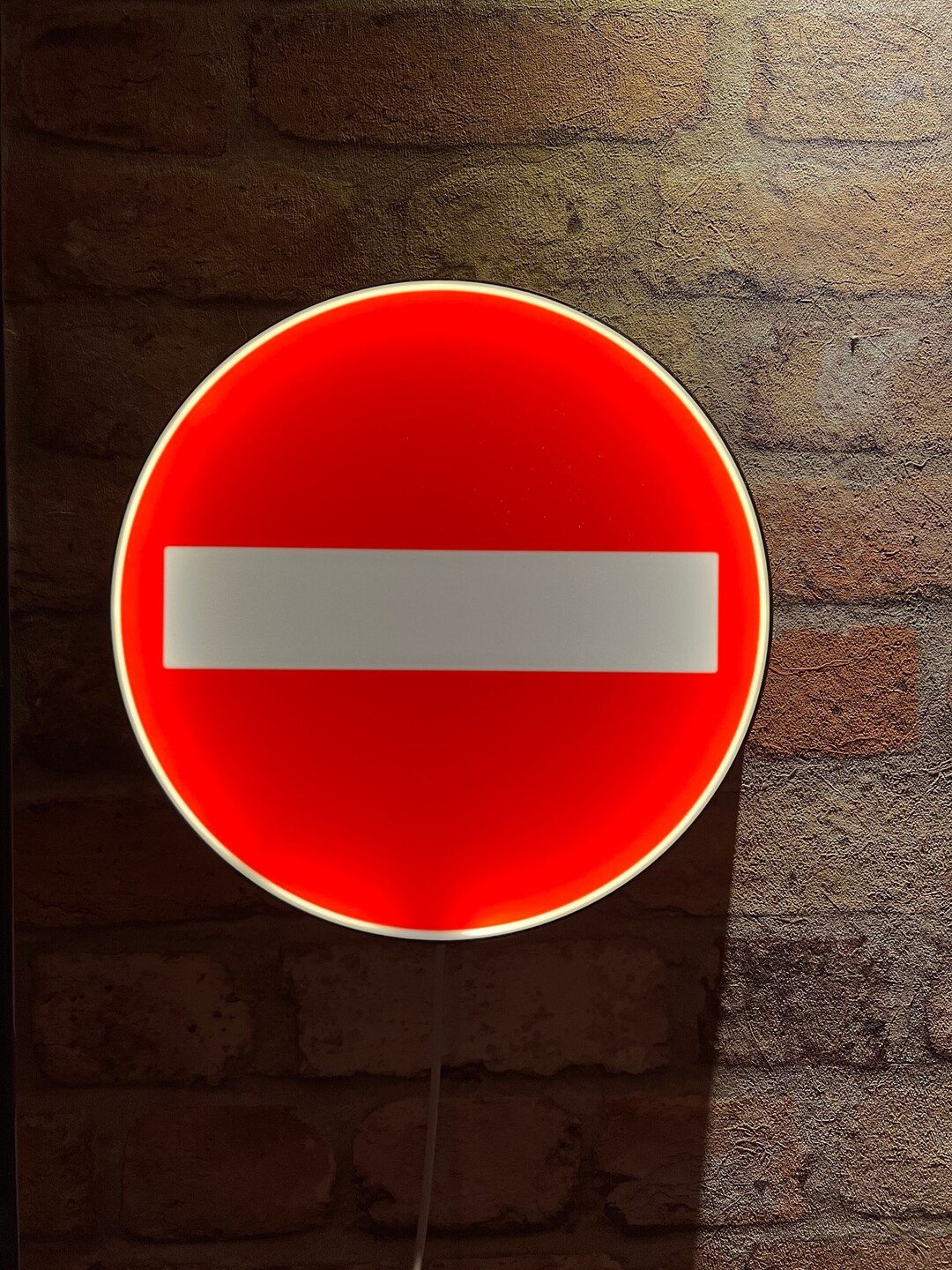 LED No Entry Lamp - Etsy