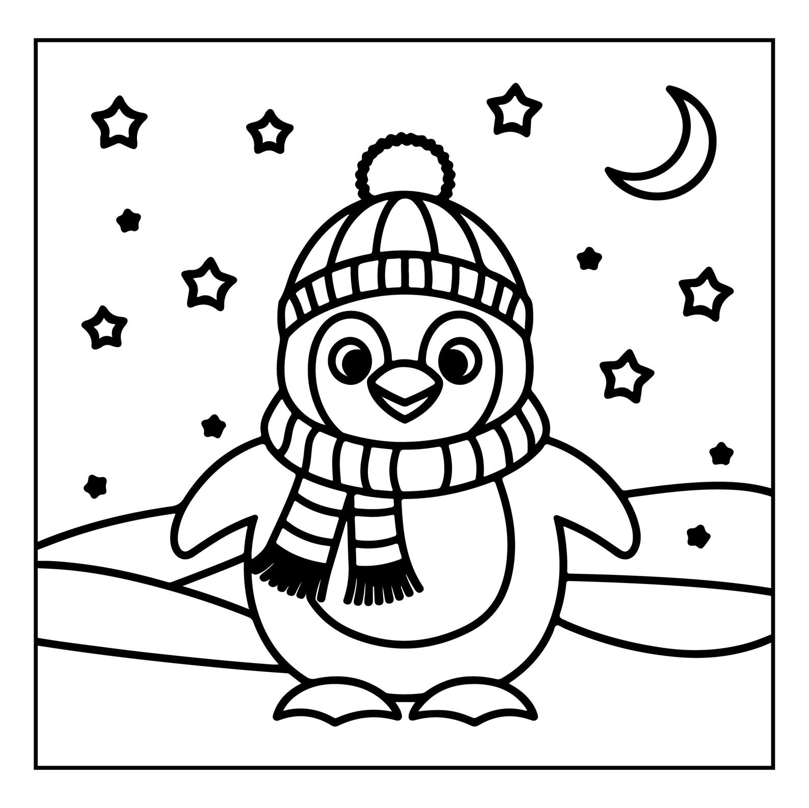 Printable CUTE CHRISTMAS Coloring Pages VOL 3~ 50 Pages Included ...