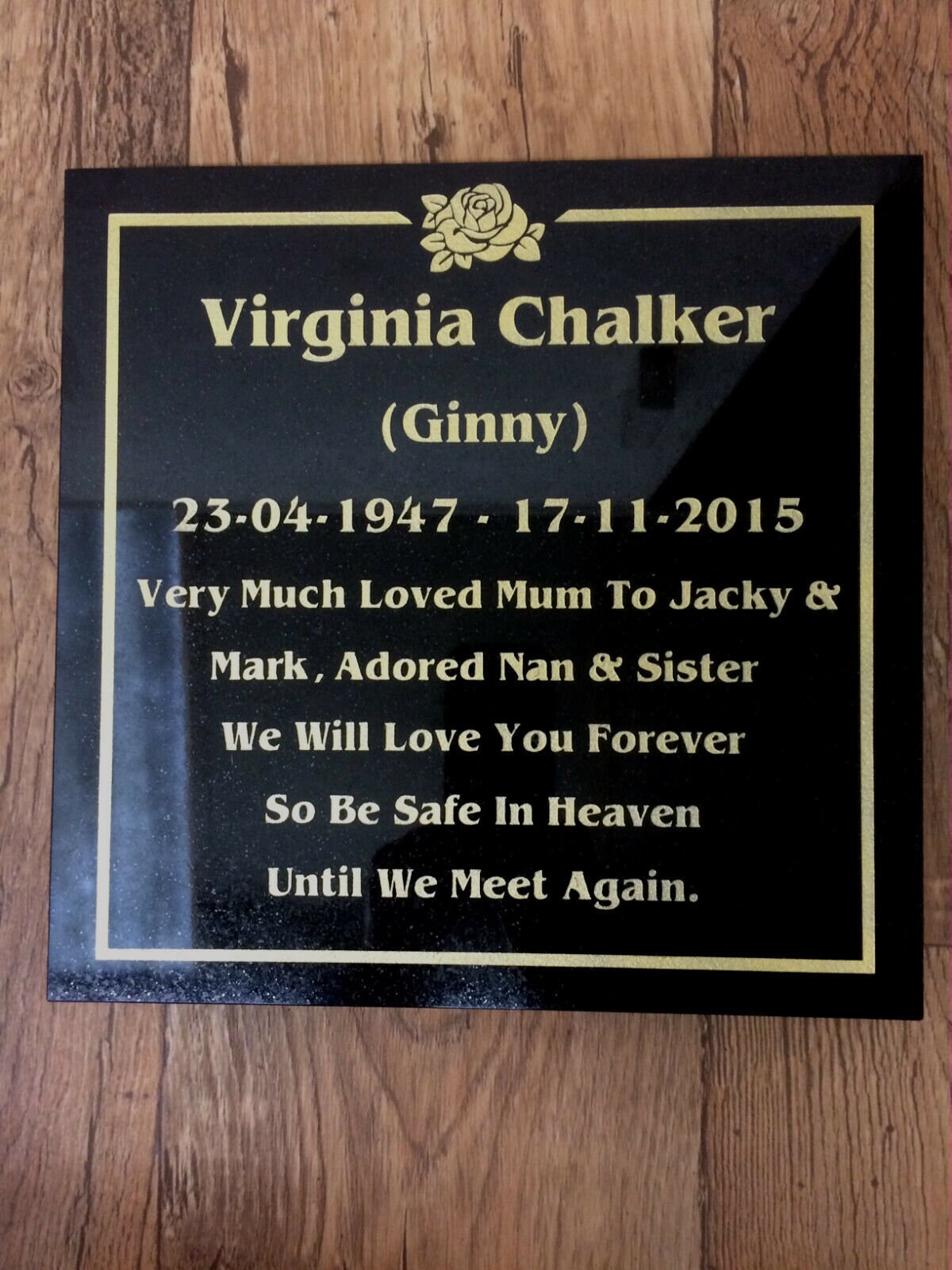 High Quality Granite Cremation Stone Granite Tablet Memorial - Etsy UK