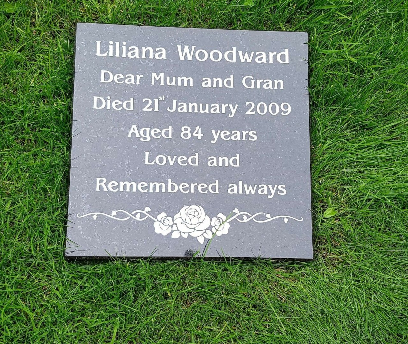 High Quality Granite Cremation Stone Granite Tablet Memorial | Etsy UK