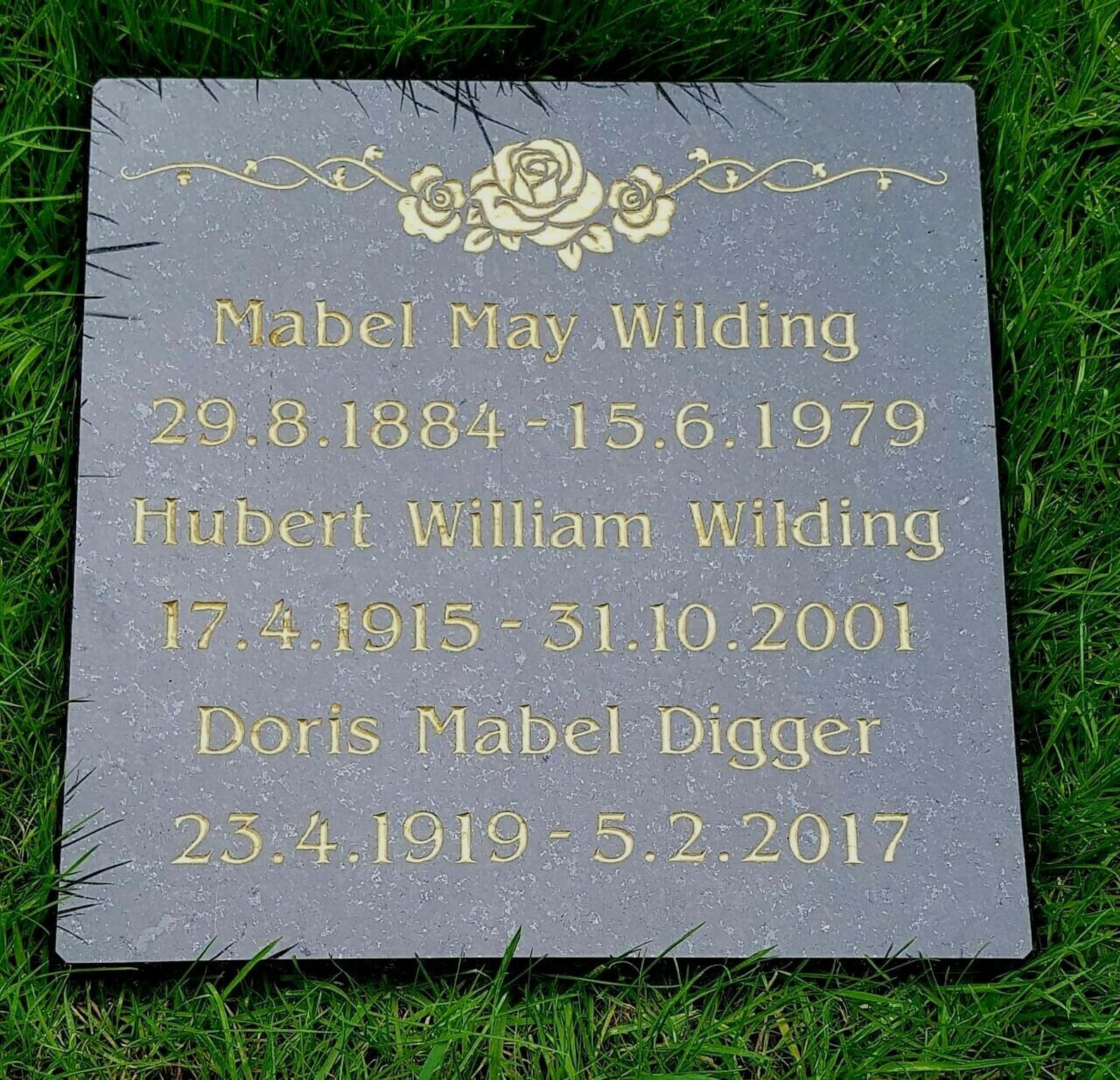 High Quality Granite Cremation Stone Granite Tablet Memorial - Etsy UK
