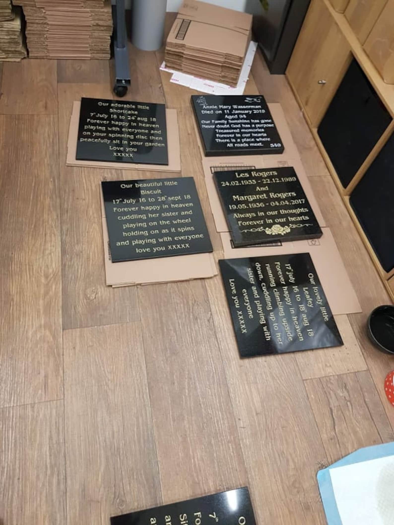 High Quality Granite Cremation Stone Granite Tablet Memorial - Etsy UK