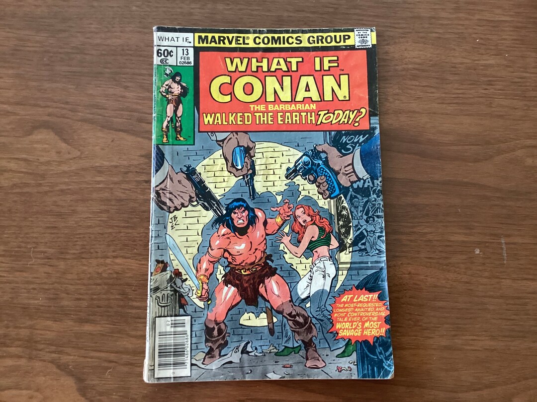 Conan Comic, What If Conan the Barbarian Walked the Earth Today, 1979 ...