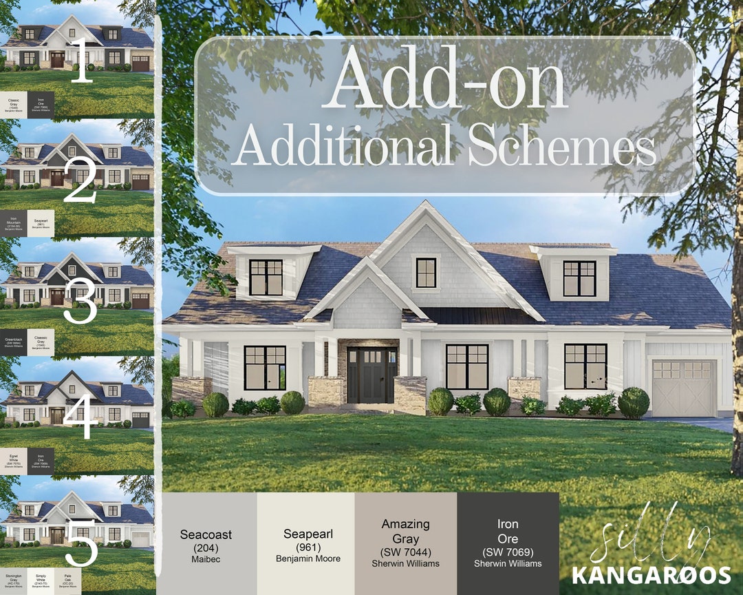 Add-on for Additional Schemes/secondary Elements - Etsy