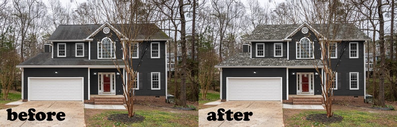 Roof Material or Color Change - Etsy