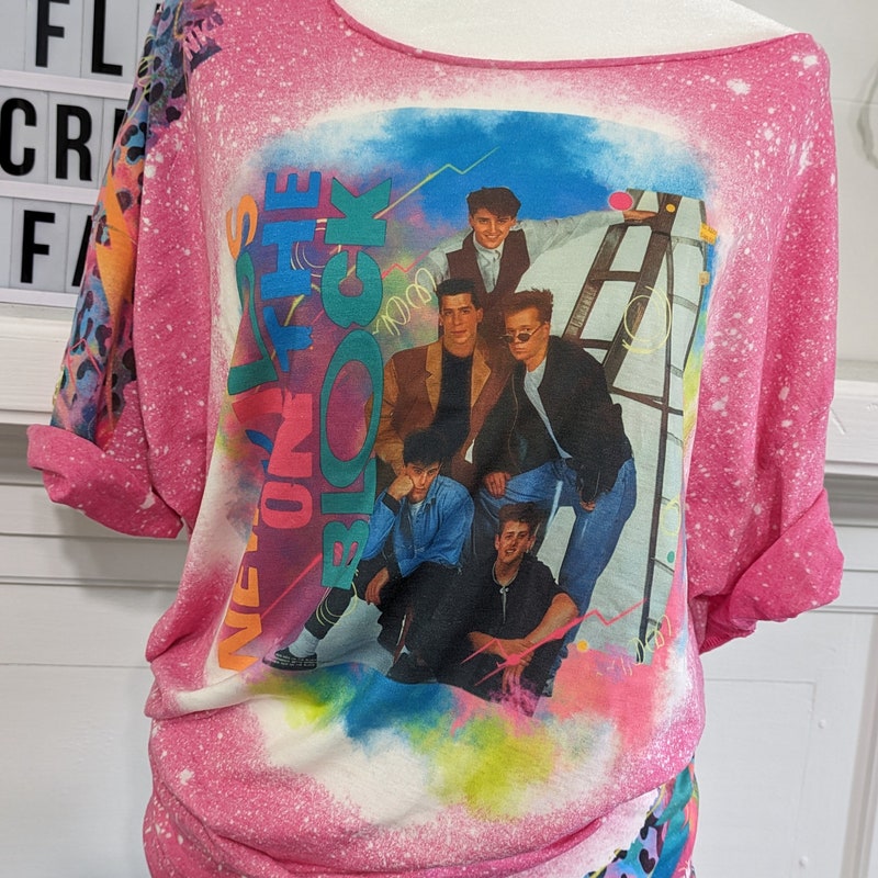 Retro 80s off Shoulder - Etsy