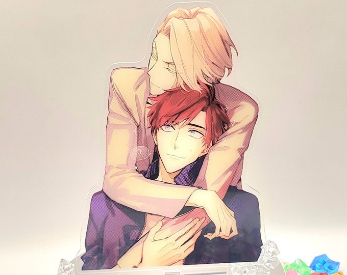 Therapy Game BL Minato Mito & Shizuma Ikushima Acrylic Stand Standee ...