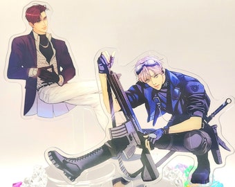 Dan & Jaekyung BL Acrylic Stand Standee Yaoi Anime Manhwa Boys Love ...