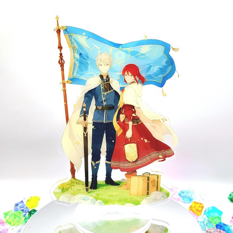 Red Hair Anime Keychain - Etsy