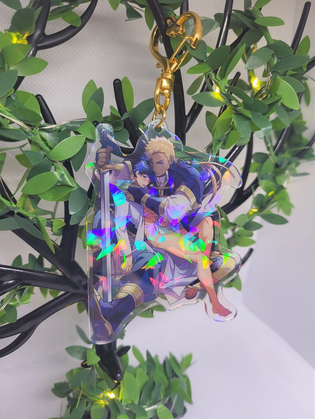 The Titan's Bride BL | Caius & Kouichi | Holographic Acrylic Keychain ...