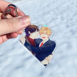 Wonyoung & Taejun BL | Holographic Acrylic Keychain| Double-sided 3 ...