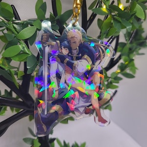 The Titan's Bride BL | Caius & Kouichi | Holographic Acrylic Keychain ...