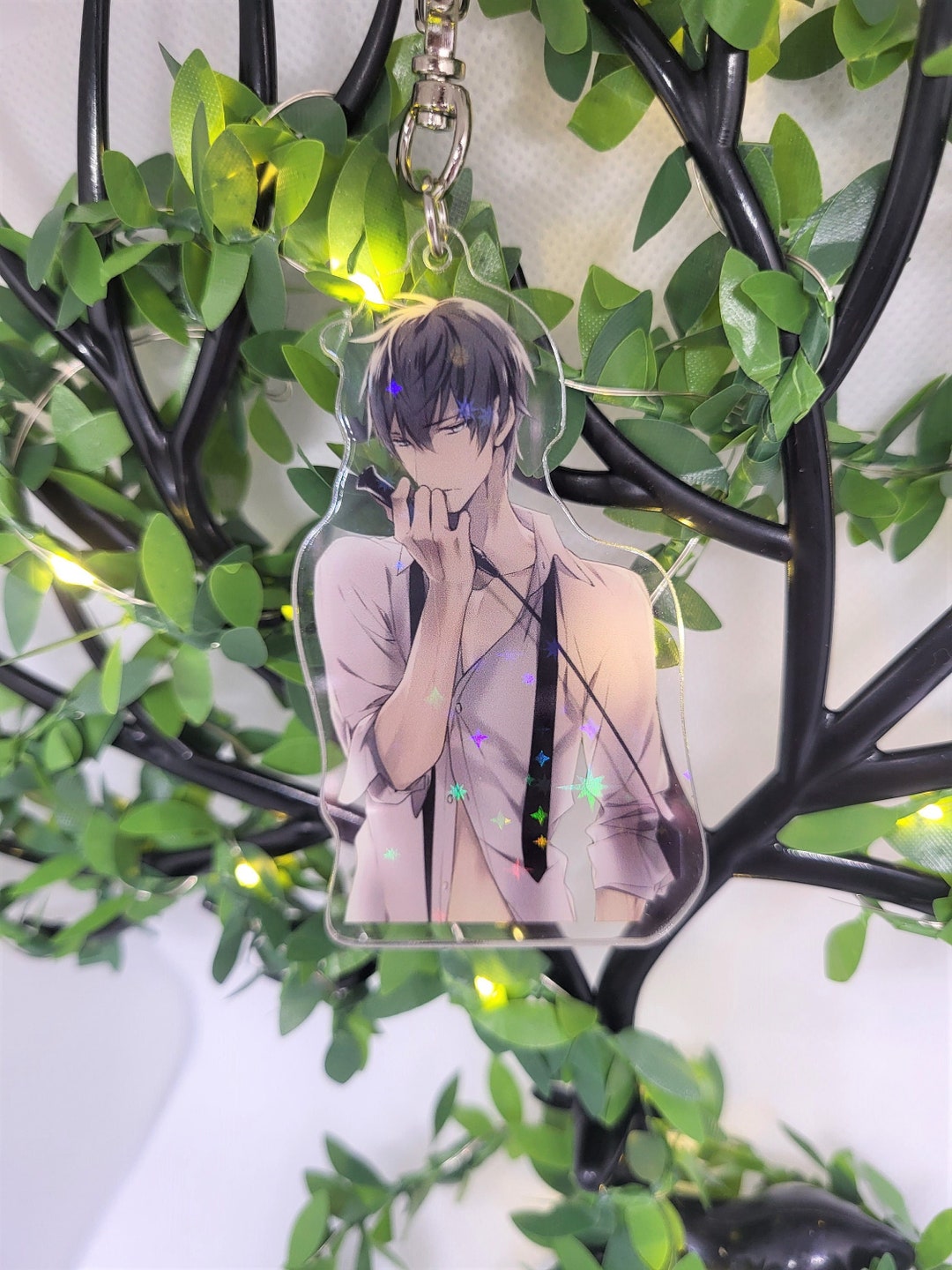 Ten Count BL | Riku Kurose | Starry Holographic Acrylic Keychain ...