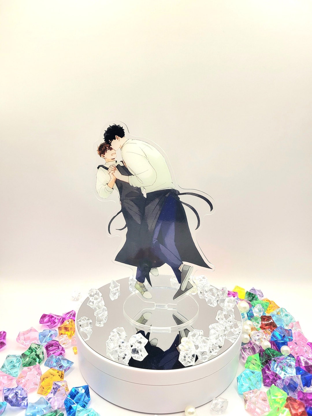 Soohwa & Yohan BL Acrylic Stand Standee Double-sided 15CM Anime Manhwa ...