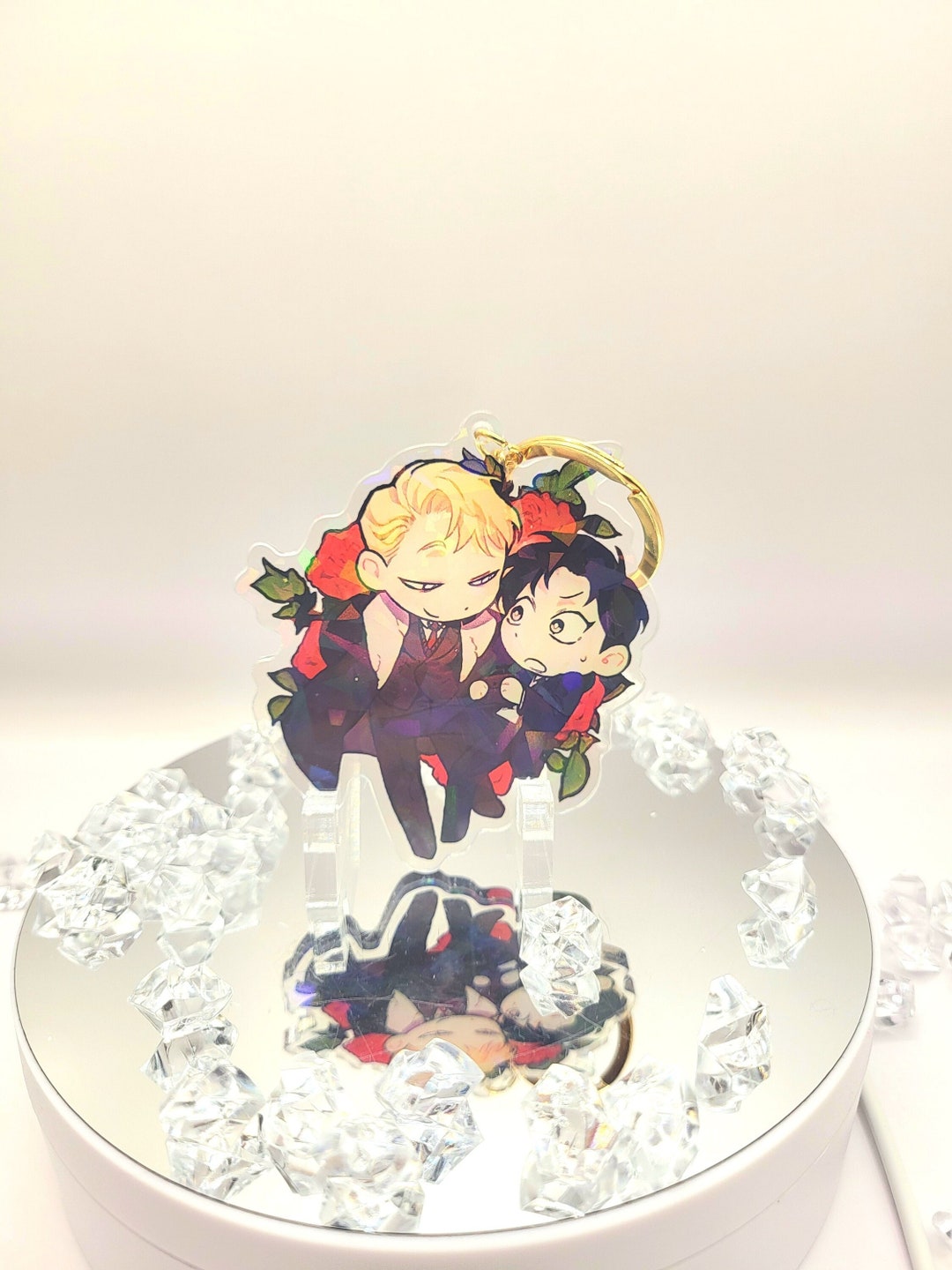 Lee Won & Caesar BL | Holographic Acrylic Keychain | Yaoi | Boys Love ...