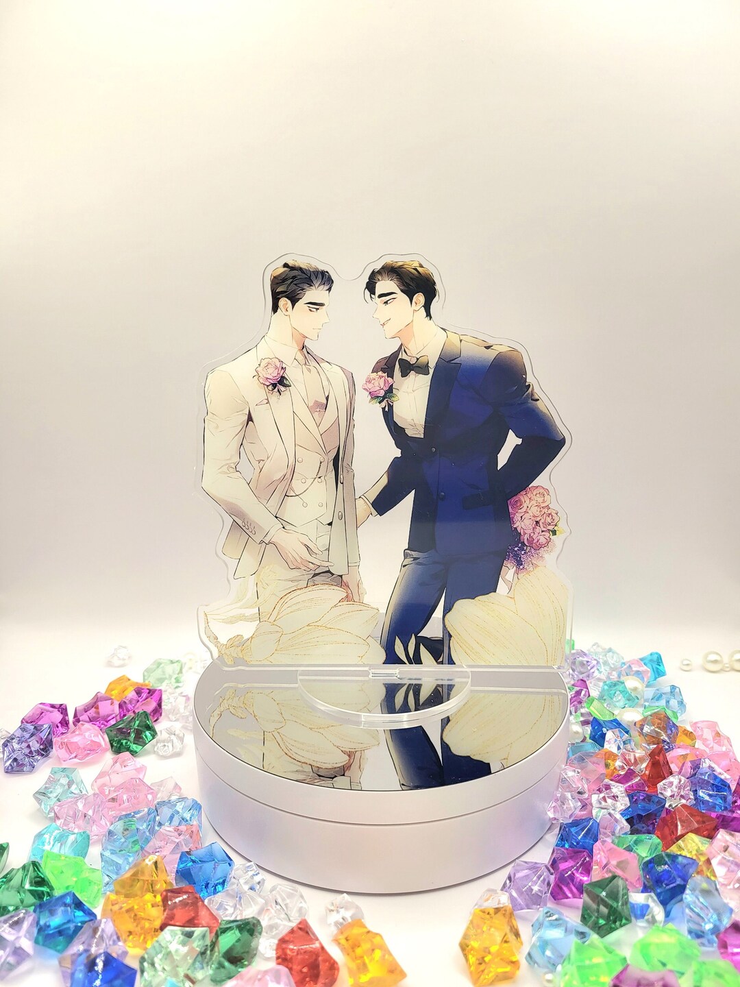 DTR BL | Ash & Karlyle | Acrylic Stand | Standee | Double-sided | 15 Cm ...