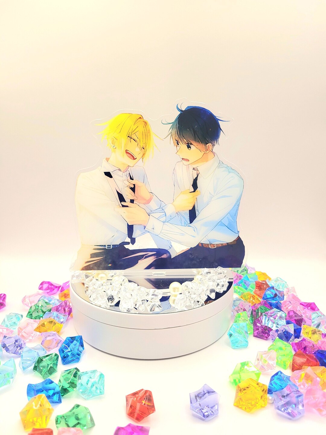 Hirano and Kagiura | Acrylic Stand | Standee | Double-sided | 15 CM ...