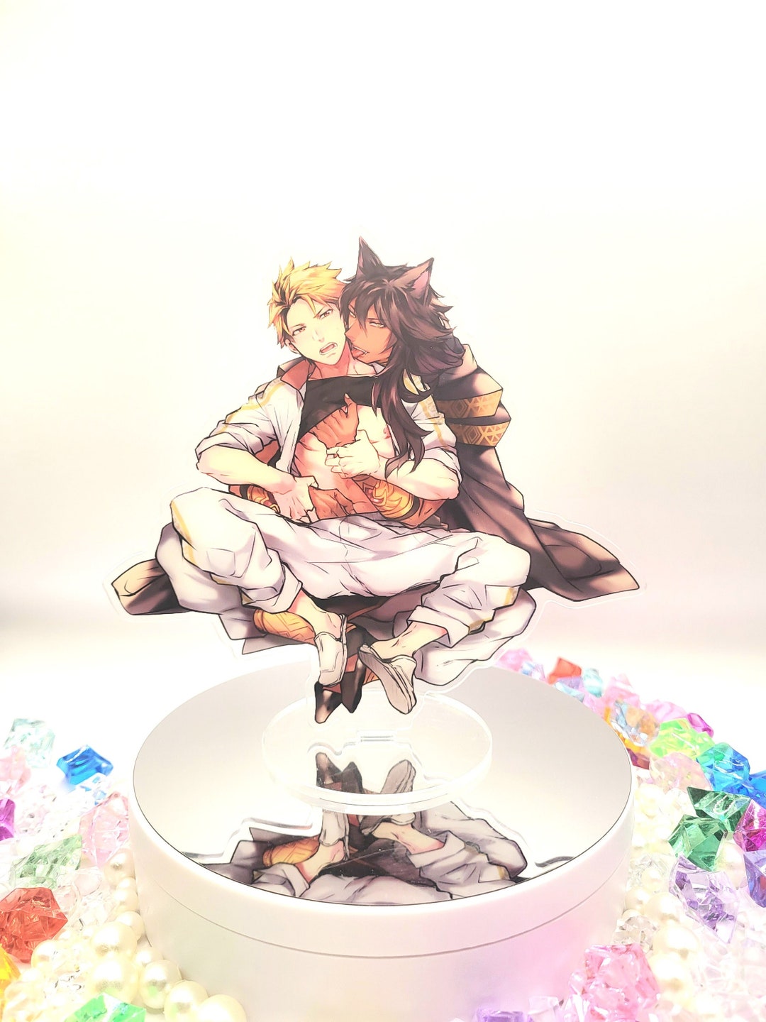 Delinquent Omega BL Rintaro & Varuna Acrylic Stand Standee Double-sided ...